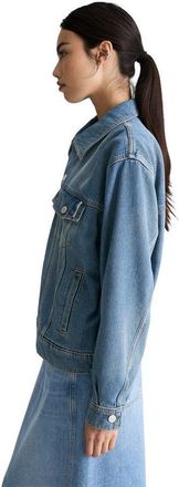 Marc O'Polo Denim Jeansjacke aus weichem Lyocell-Bio-Baumwolle-Mix