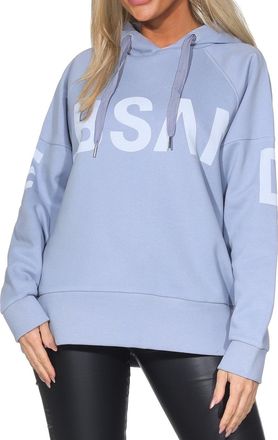 Elbsand Seldis Damen Hoodie, Sweatshirt mit Kapuze, locker geschnitten