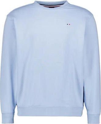 Daniel Hechter Herren Pullover blau Baumwolle unifarben