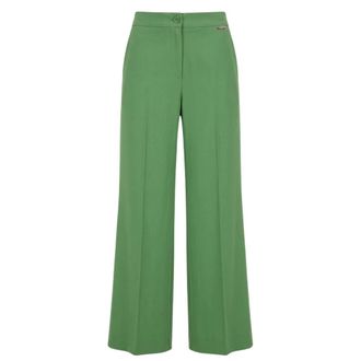 Baldinini Weite Hose - - Trousers - Damen - Gr&uuml;n - S