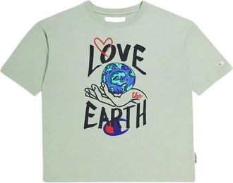 Champion Femme, Tops, Gris, Taille: 38 FR T-Shirt