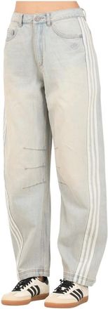 adidas Femme, Jeans, Bleu, Taille: W25 Adilenium Season 3 Banana Fitted Jeans