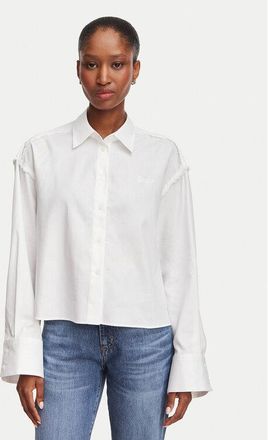 HUGO BOSS Hemd Ekla 50562977 Wei&szlig; Oversize