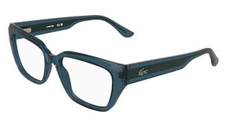 Lacoste L4014 410 Lunettes pour femme Bleu transparent 55/17/145