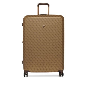 Guess Gro&szlig;er Koffer Guess Latona Travel TWHK92 11988 Dunkelbeige