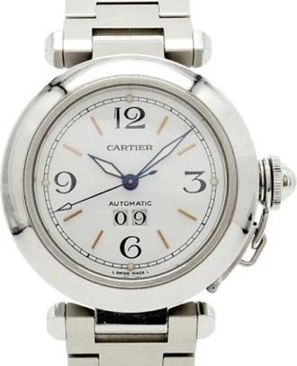 Cartier unisex, Pre-owned, Blanc, Taille: ONE Size Montre Vintage Pre-owned