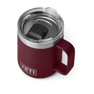 Yeti Rambler 300 ml Stapelbarer Becher, vakuumisoliert, Edelstahl mit MagSlider-Deckel, Wild Vine Rot