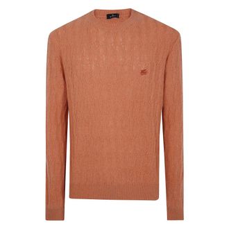 Etro Cashmere Tricots - Homme - Pulls - Orange - Taille: S