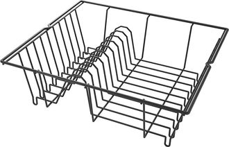 Metaltex Lipsia Lava Spülkorb, 36 x 33 x 12 cm, Schwarz