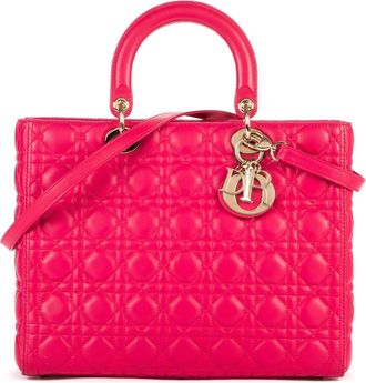 Dior Crossbody Bags - Lady Dior Large - Gr. unisize - in Rosa - f&uuml;r Damen