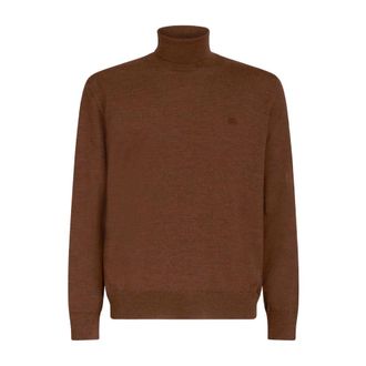 Etro T-neck Pullover - - Knitwear - Herren - Braun - M