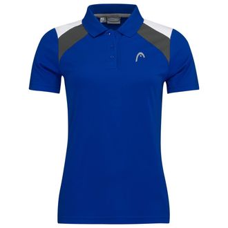 Head Club 22 Tech Polo Shirt Women, Royalblau, XL