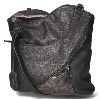 Rieker H1025-01 Handtasche Synthetik Damen in schwarz-kombi - Gr. S