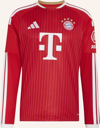 adidas Fc Bayern M&uuml;nchen 26/27 Heimtrikot, Lang&auml;rmelig rot