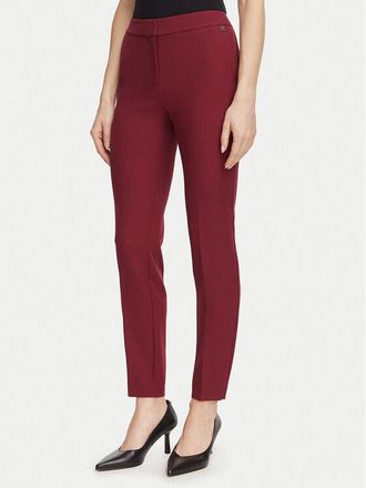 HUGO BOSS Stoffhose Hagonia-1 50539991 Dunkelrot Slim Fit