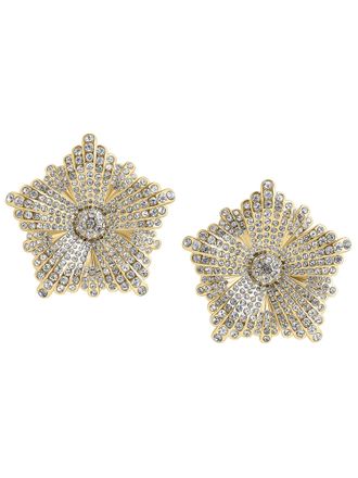 Classyandfabulous Jewelry Ohrringe Peony Crystal