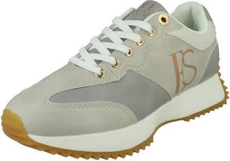 Spot On Elle Sport F7378 Baskets confortables d&eacute;contract&eacute;es &eacute;l&eacute;gantes &agrave; lacets pour femme, gris, 40 EU