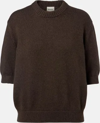 Khaite Top Davin en cachemire