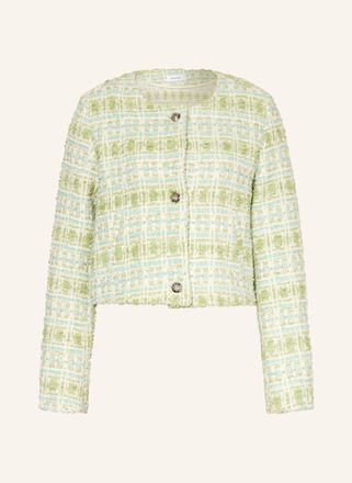 Darling Harbour Darling Harbour Boucl&eacute;-Jacke gruen