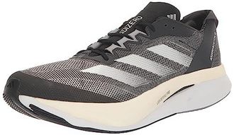 adidas Adidas Unisex-Adult Adizero Boston 12 Black/White/Carbon 6