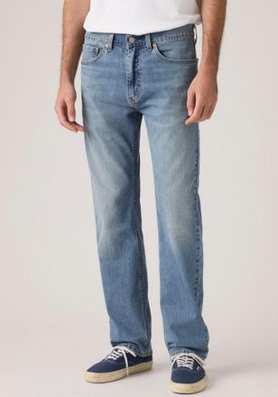 Levi's Straight-Jeans LEVIS 505, Herren, Gr. 30, L&auml;nge 30, blau (waterfall cool), Denim/Jeans, Obermaterial: 99% Baumwolle, 1% Elasthan, unifarben, regular f