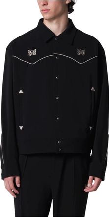 Needles Homme, Vestes, Noir, Taille: M Veste Cowboy Passepoil&eacute;e
