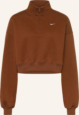 Nike Sweat-Troyer Studio braun