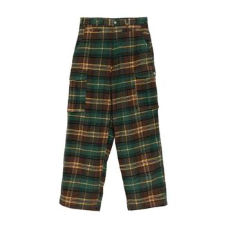 Sky High Farm SKY High Farm, Homme, Pantalons, Multicolore, Taille: S Flannel Cargo Pants Woven