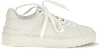 Balmain Femme, Chaussures, Blanc, Taille: 41 EU B-Court Low Top Baskets