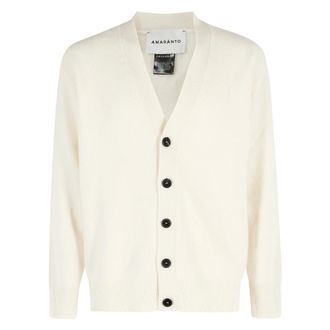 Amaranto Amar&aacute;nto, Homme, Pulls, Beige, Taille: XL Amaranth Cardigan