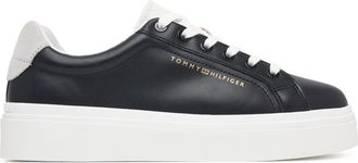 Tommy Hilfiger Sneakers Tommy Hilfiger Th Feminine Platform Monogram FW0FW09594 Schwarz