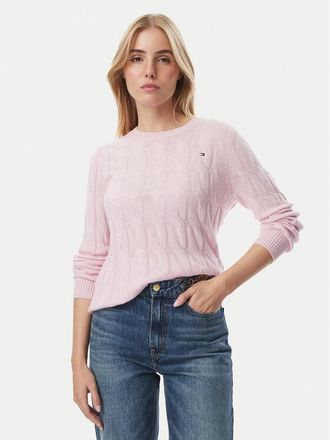 Tommy Hilfiger Pullover WW0WW43586 Hellrosa Regular Fit