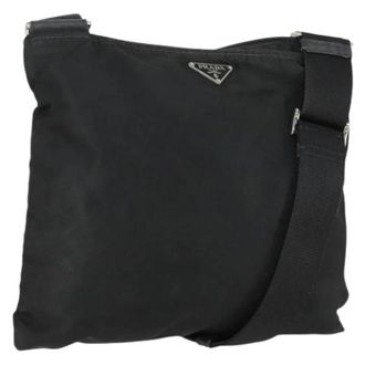 Prada Pre-owned Nylon Cross Body Bag - - Pre-owned - Damen - Schwarzk - ONE SIZE