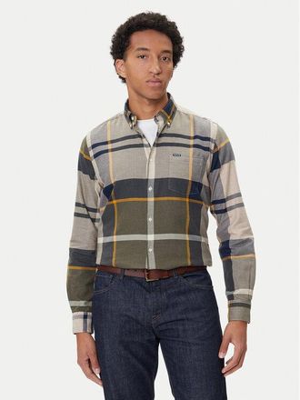 Barbour Hemd Dunoon MSH4980TN16 Gr&uuml;n Regular Fit