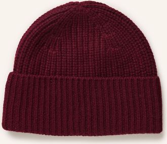 Windsor Windsor. Cashmere-Mütze rot