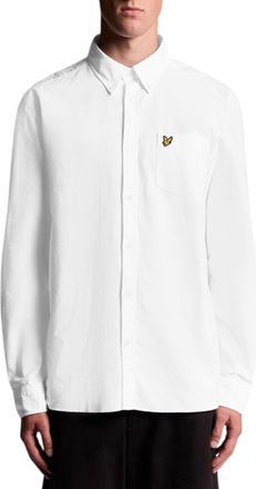 Lyle & Scott Oxford Hemd Herren - 100% Baumwolle | Button Down Kragen und Oxford Webart | XS-XXL