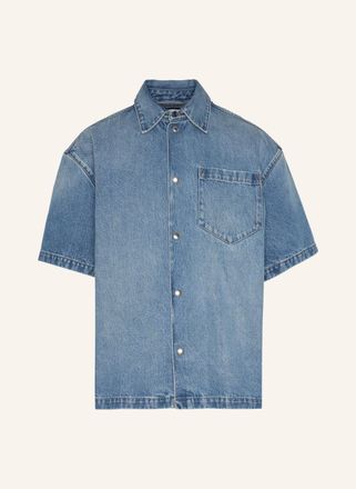 7 For All Mankind Shirt Over Camp blau