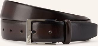 HUGO BOSS Lederg&uuml;rtel Elloy braun