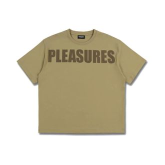 Pleasures Homme, Tops, Brun, Taille: L Chemise Marron Poids Lourd &Eacute;l&eacute;gante