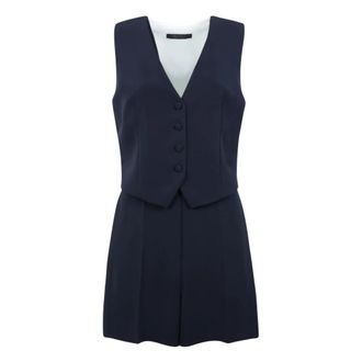 Max Mara Playsuits - - Jumpsuits & Playsuits - Damen - Blau - M