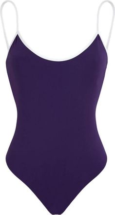 Vilebrequin Femme, Maillots de bain, Violet, Taille: 38 FR Maillot de bain une pi&egrave;ce dos nu