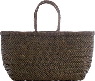 Dragon Diffusion Femme, Sacs, Vert, Taille: ONE Size Triple Jump Woven Leather Tote