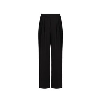 Au Printemps Paris rechts und flüssige Hosen - schwarz