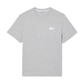 Lacoste TShirt MC coton logo - Homme - Tops - Gris - Taille: S