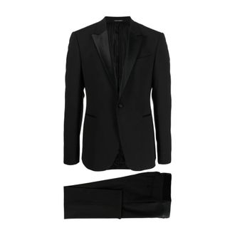 Emporio Armani Smoking Anzug - - Suits - Herren - Schwarzk - 4XL