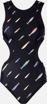 Staud Bedruckter Badeanzug Dolce