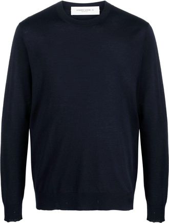 Golden Goose Golden Ms Regular Knit Crew Neck Light Wool Merino