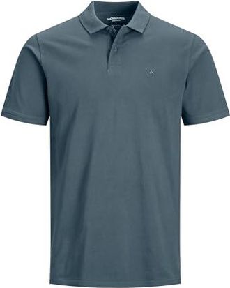 Jack & Jones Jack & Jones Polo uni pour Homme, temp&ecirc;te, XL