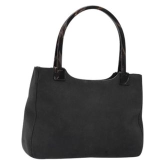 Prada Sac &agrave; main en daim Pre-owned - Femme - Pre-owned - Noir - Taille: ONE Size