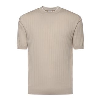 Eleventy T-Shirts - - Tops - Herren - Braun - 2XL